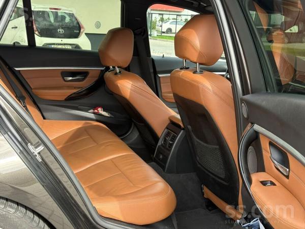 Brown BMW 320 2015 in Cesis, with an engine capacity of 2.00 L and mileage of 301 thousand km for 12500 €, photo 10 on AUTOMOTO.COM.LV