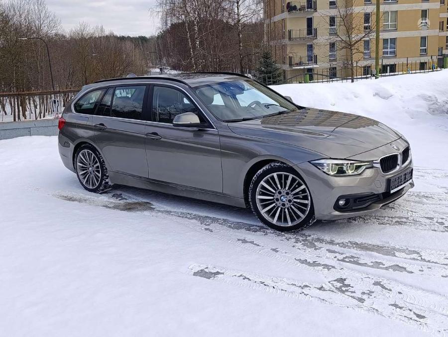 Brown BMW 320 2016 in Vilnius, with an engine capacity of 2.00 L and mileage of 268 thousand km for 9700 €, photo 10 on AUTOMOTO.COM.LV