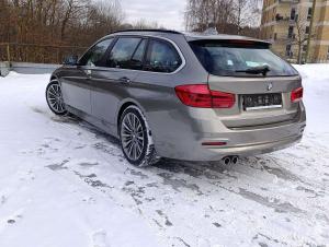 Brown BMW 320 2016 in Vilnius, with an engine capacity of 2.00 L and mileage of 268 thousand km for 9700 €, photo 11 on AUTOMOTO.COM.LV