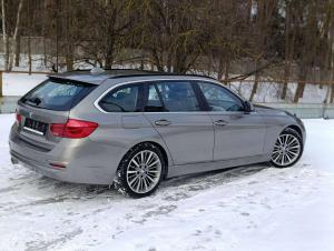 Brown BMW 320 2016 in Vilnius, with an engine capacity of 2.00 L and mileage of 268 thousand km for 9700 €, photo 14 on AUTOMOTO.COM.LV