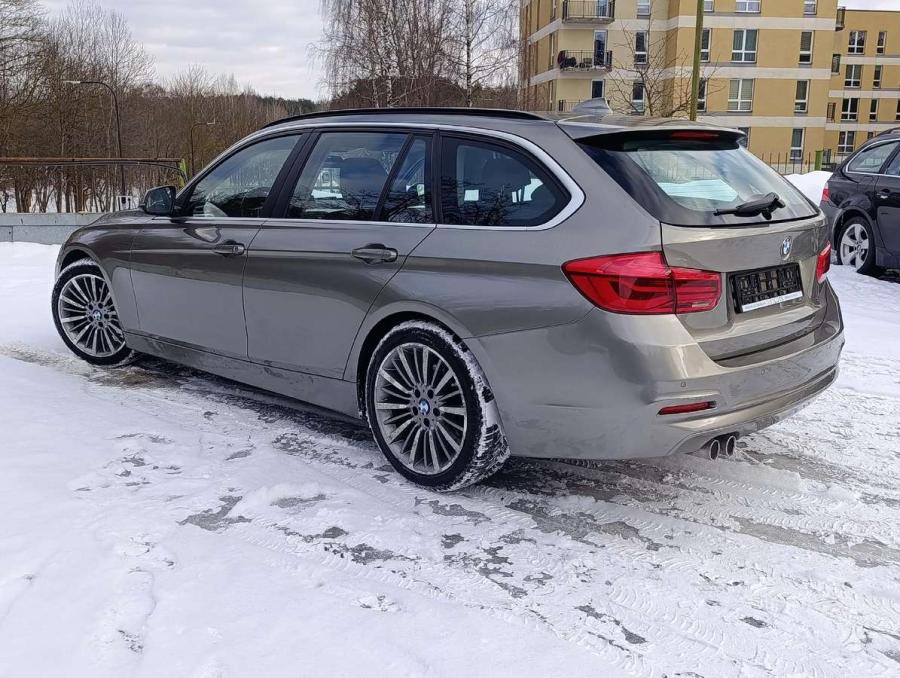 Brown BMW 320 2016 in Vilnius, with an engine capacity of 2.00 L and mileage of 268 thousand km for 9700 €, photo 24 on AUTOMOTO.COM.LV