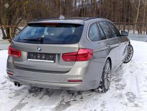 Brown BMW 320 2016 in Vilnius, with an engine capacity of 2.00 L and mileage of 268 thousand km for 9700 €, photo 26 on AUTOMOTO.COM.LV