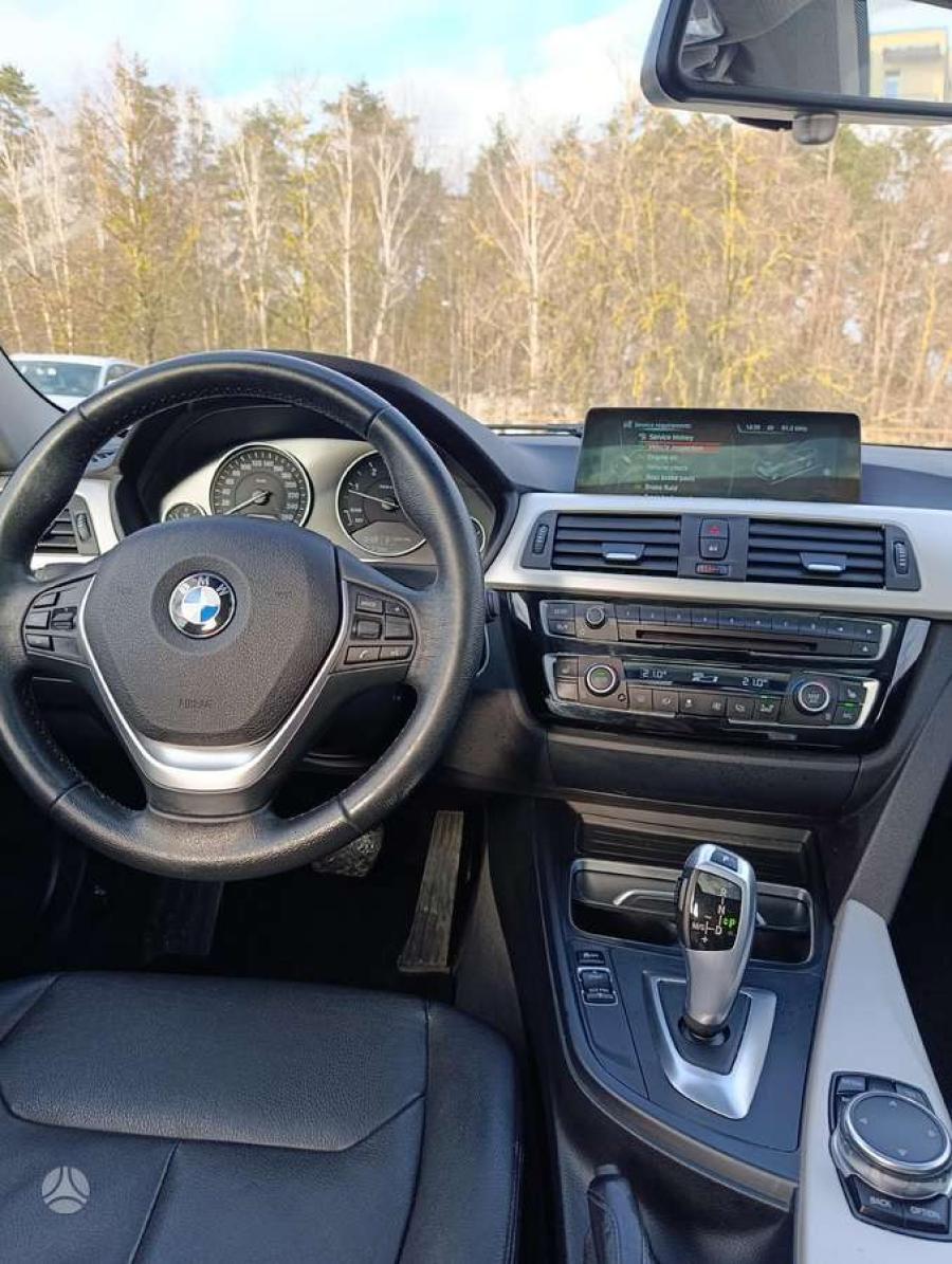 Brown BMW 320 2016 in Vilnius, with an engine capacity of 2.00 L and mileage of 268 thousand km for 9700 €, photo 30 on AUTOMOTO.COM.LV
