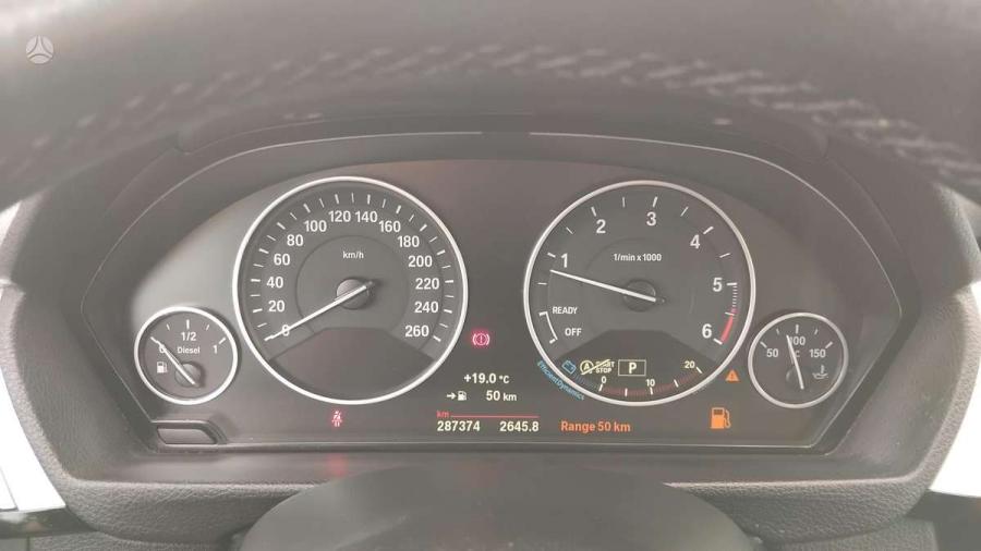 Brūns BMW 320 2016 Utena, ar dzinēja tilpumu 2.00 L un nobraukumu 280 tūkst. km par 9600 €, foto 11 vietnē AUTOMOTO.COM.LV