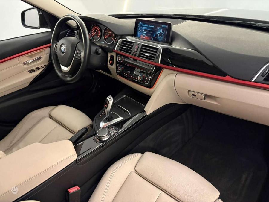 Brown BMW 320 2016 in Marijampole, with an engine capacity of 2.00 L and mileage of 232 thousand km for 13450 €, photo 13 on AUTOMOTO.COM.LV