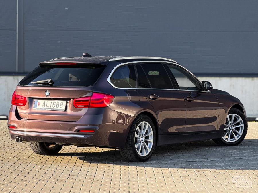 Brown BMW 320 2016 in Siauliai, with an engine capacity of 2.00 L and mileage of 203 thousand km for 12850 €, photo 8 on AUTOMOTO.COM.LV