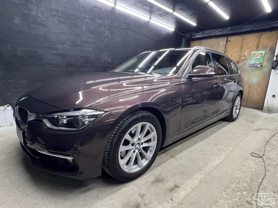 Brown BMW 320 2016 in Siauliai, with an engine capacity of 2.00 L and mileage of 203 thousand km for 12850 €, photo 14 on AUTOMOTO.COM.LV