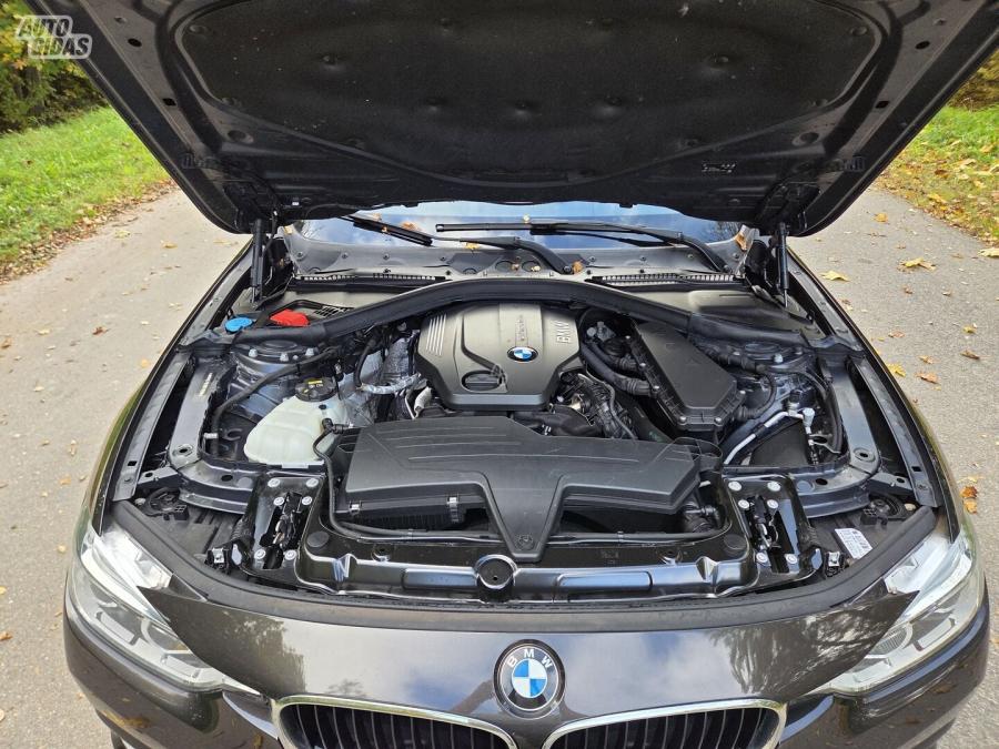Brown BMW 320 2017 in Kaunas, with an engine capacity of 2.00 L and mileage of 236 thousand km for 8989 €, photo 16 on AUTOMOTO.COM.LV