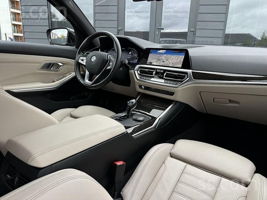 Brown BMW 320 2021 in Jelgava, with an engine capacity of 2.00 L and mileage of 230 thousand km for 20500 €, photo 12 on AUTOMOTO.COM.LV