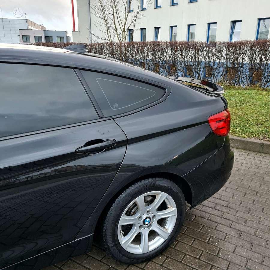 Melns BMW 320 Gran Turismo 2014 Kauņa, ar dzinēja tilpumu 2.00 L un nobraukumu 259 tūkst. km par 11200 €, foto 6 vietnē AUTOMOTO.COM.LV