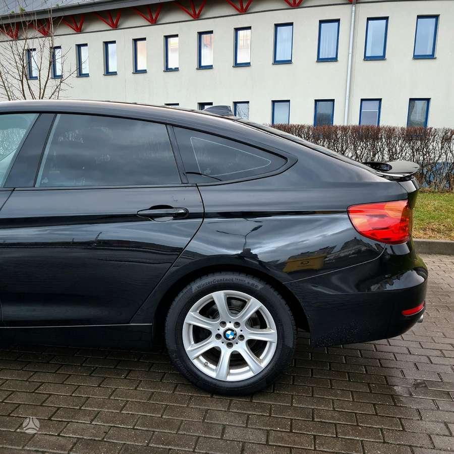 Melns BMW 320 Gran Turismo 2014 Kauņa, ar dzinēja tilpumu 2.00 L un nobraukumu 259 tūkst. km par 11200 €, foto 8 vietnē AUTOMOTO.COM.LV
