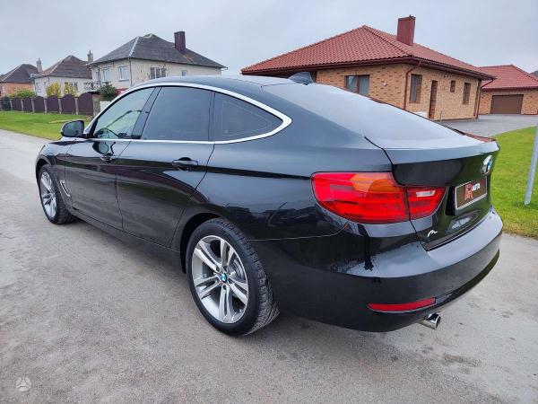Melns BMW 320 Gran Turismo 2014 Kuršėnai, ar dzinēja tilpumu 2.00 L un nobraukumu 220 tūkst. km par 10300 €, foto 5 vietnē AUTOMOTO.COM.LV