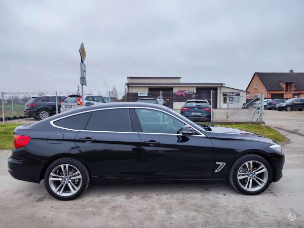 Melns BMW 320 Gran Turismo 2014 Kuršėnai, ar dzinēja tilpumu 2.00 L un nobraukumu 220 tūkst. km par 10300 €, foto 7 vietnē AUTOMOTO.COM.LV