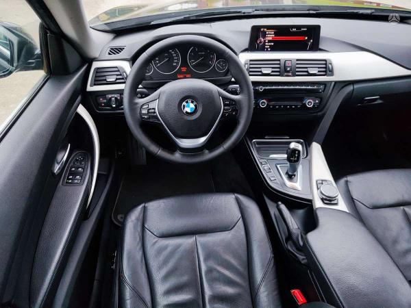 Melns BMW 320 Gran Turismo 2014 Kuršėnai, ar dzinēja tilpumu 2.00 L un nobraukumu 220 tūkst. km par 10300 €, foto 9 vietnē AUTOMOTO.COM.LV