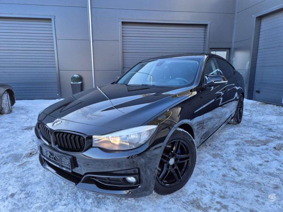 Black BMW 320 Gran Turismo 2014 in Vilnius, with an engine capacity of 2.00 L and mileage of 268 thousand km for 9490 €, photo 2 on AUTOMOTO.COM.LV