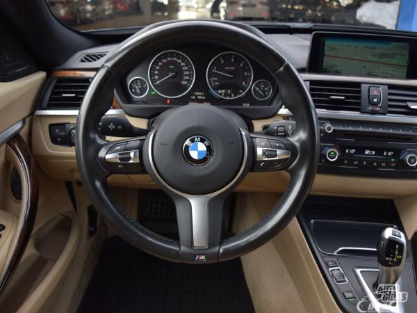 Black BMW 320 Gran Turismo 2015 in Riga, with an engine capacity of 2.00 L and mileage of 188 thousand km for 12900 €, photo 7 on AUTOMOTO.COM.LV