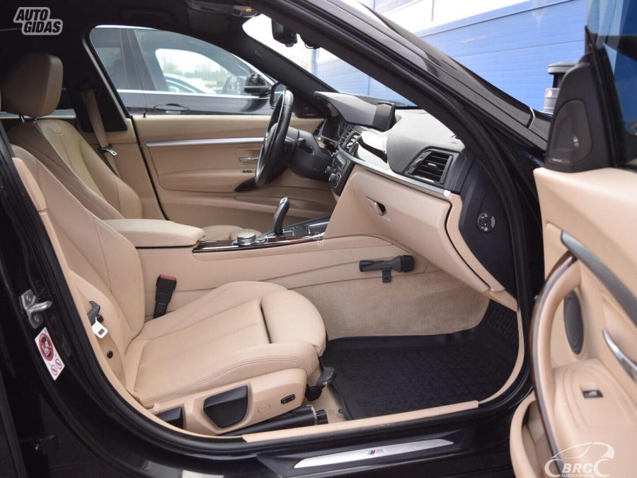 Black BMW 320 Gran Turismo 2015 in Riga, with an engine capacity of 2.00 L and mileage of 188 thousand km for 12900 €, photo 15 on AUTOMOTO.COM.LV