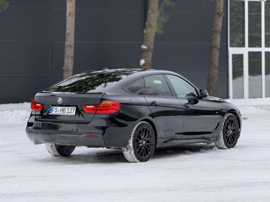 Melns BMW 320 Gran Turismo 2015 Viļņa, ar dzinēja tilpumu 2.00 L un nobraukumu 133 tūkst. km par 14900 €, foto 7 vietnē AUTOMOTO.COM.LV