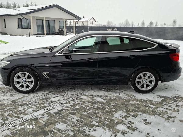 Melns BMW 320 Gran Turismo 2013 Kauņa, ar dzinēja tilpumu 2.00 L un nobraukumu 263 tūkst. km par 10500 €, foto 3 vietnē AUTOMOTO.COM.LV