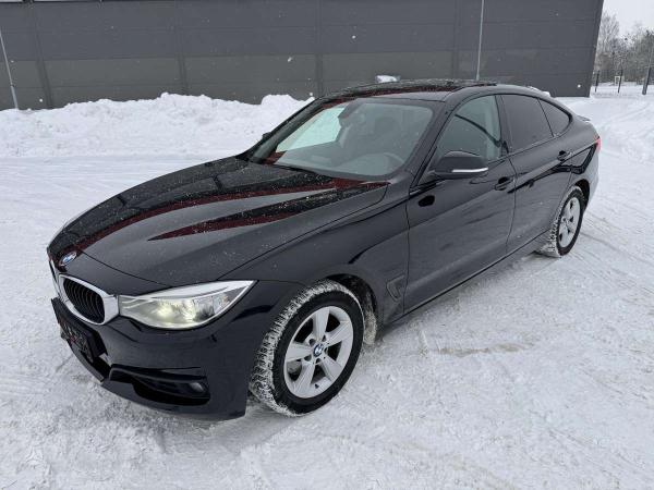 Black BMW 320 Gran Turismo 2013 in Vilnius, with an engine capacity of 2.00 L and mileage of 304 thousand km for 7950 €, photo 3 on AUTOMOTO.COM.LV