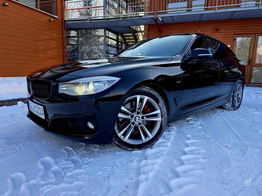 Black BMW 320 Gran Turismo 2013 in Marijampole, with an engine capacity of 2.00 L and mileage of 320 thousand km for 9500 €, photo 2 on AUTOMOTO.COM.LV