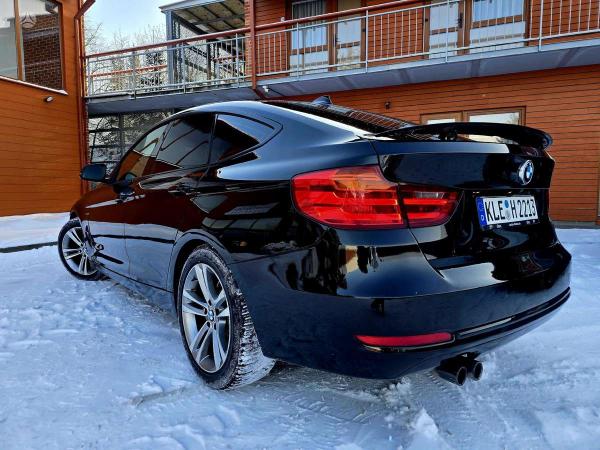 Black BMW 320 Gran Turismo 2013 in Marijampole, with an engine capacity of 2.00 L and mileage of 320 thousand km for 9500 €, photo 5 on AUTOMOTO.COM.LV