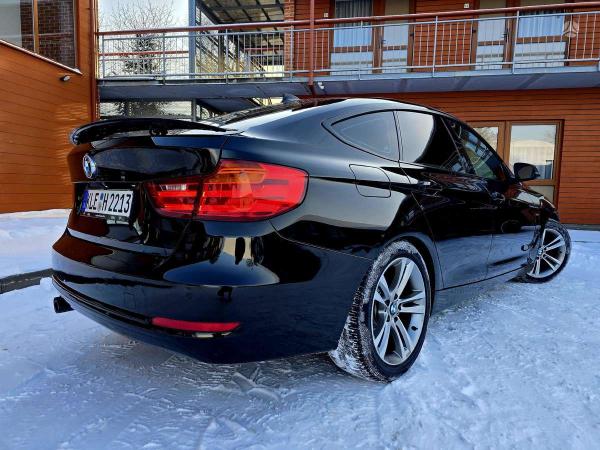Black BMW 320 Gran Turismo 2013 in Marijampole, with an engine capacity of 2.00 L and mileage of 320 thousand km for 9500 €, photo 6 on AUTOMOTO.COM.LV