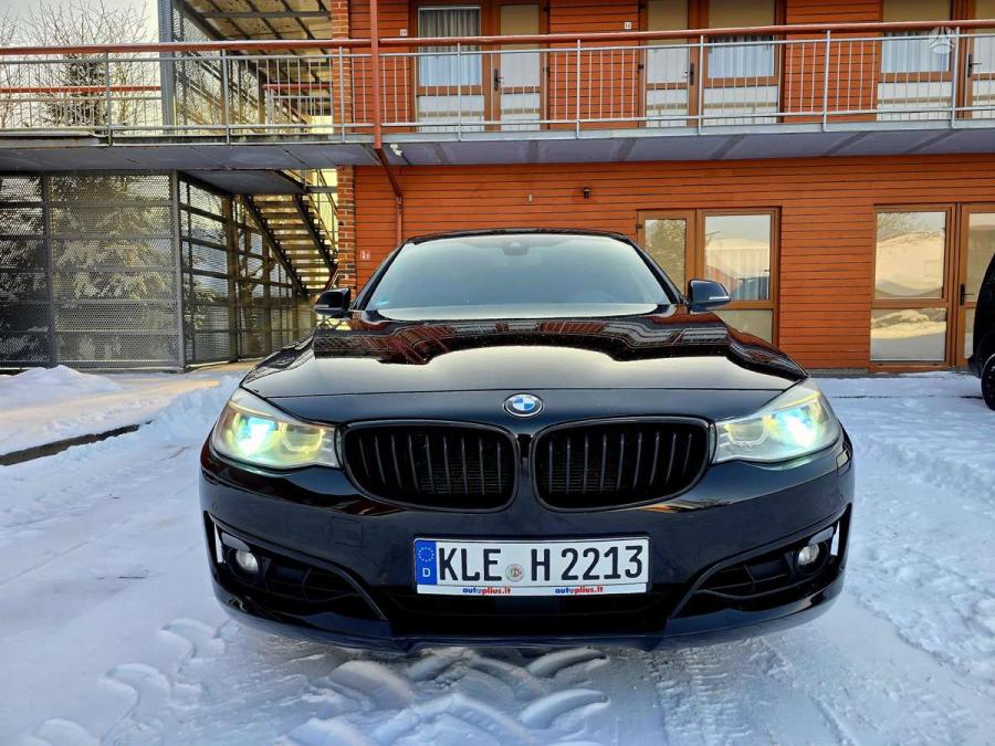 Black BMW 320 Gran Turismo 2013 in Marijampole, with an engine capacity of 2.00 L and mileage of 320 thousand km for 9500 €, photo 7 on AUTOMOTO.COM.LV
