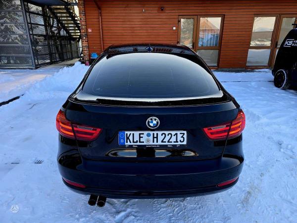 Black BMW 320 Gran Turismo 2013 in Marijampole, with an engine capacity of 2.00 L and mileage of 320 thousand km for 9500 €, photo 9 on AUTOMOTO.COM.LV