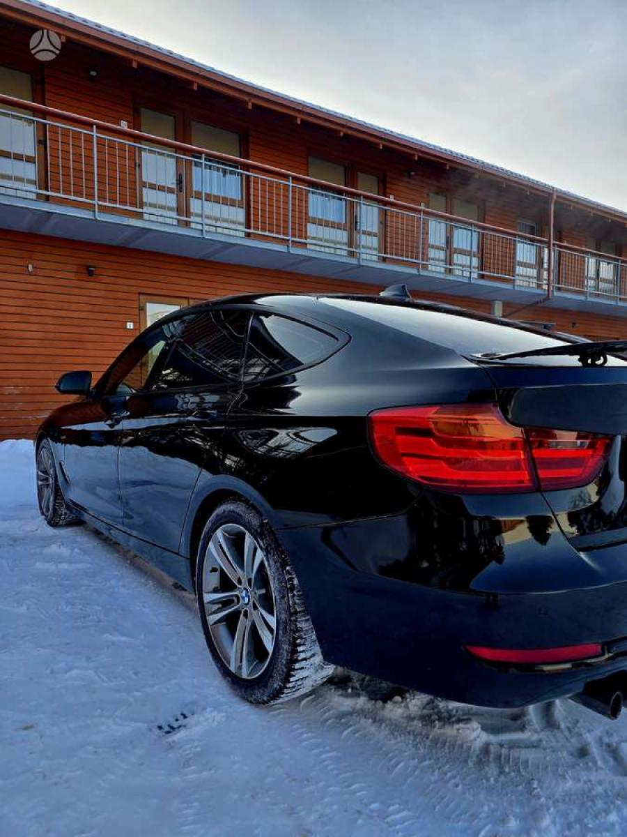 Black BMW 320 Gran Turismo 2013 in Marijampole, with an engine capacity of 2.00 L and mileage of 320 thousand km for 9500 €, photo 14 on AUTOMOTO.COM.LV