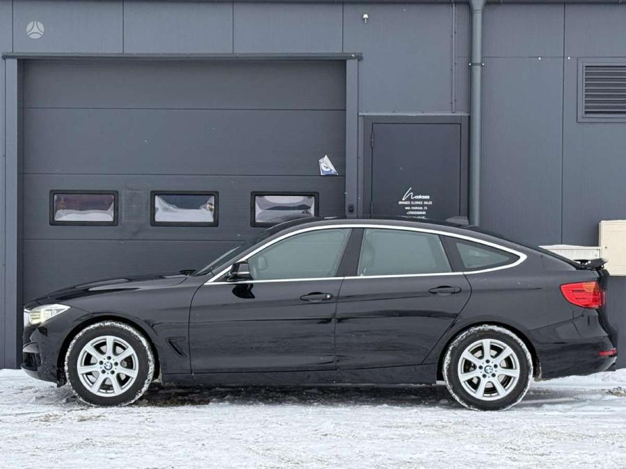 Black BMW 320 Gran Turismo 2013 in Kaunas, with an engine capacity of 2.00 L and mileage of 285 thousand km for 10999 €, photo 7 on AUTOMOTO.COM.LV