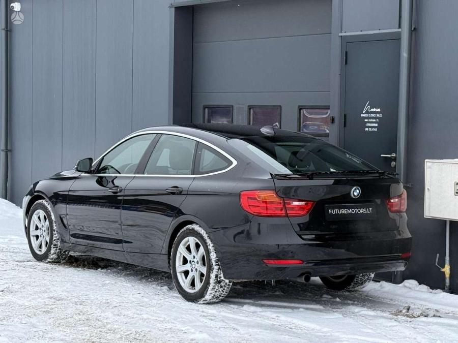 Black BMW 320 Gran Turismo 2013 in Kaunas, with an engine capacity of 2.00 L and mileage of 285 thousand km for 10999 €, photo 12 on AUTOMOTO.COM.LV