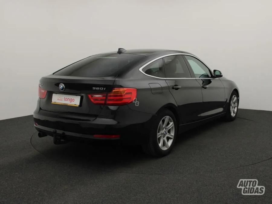 Melns BMW 320 Gran Turismo 2013 Viļņa, ar dzinēja tilpumu 2.00 L un nobraukumu 221 tūkst. km par 10599 €, foto 9 vietnē AUTOMOTO.COM.LV