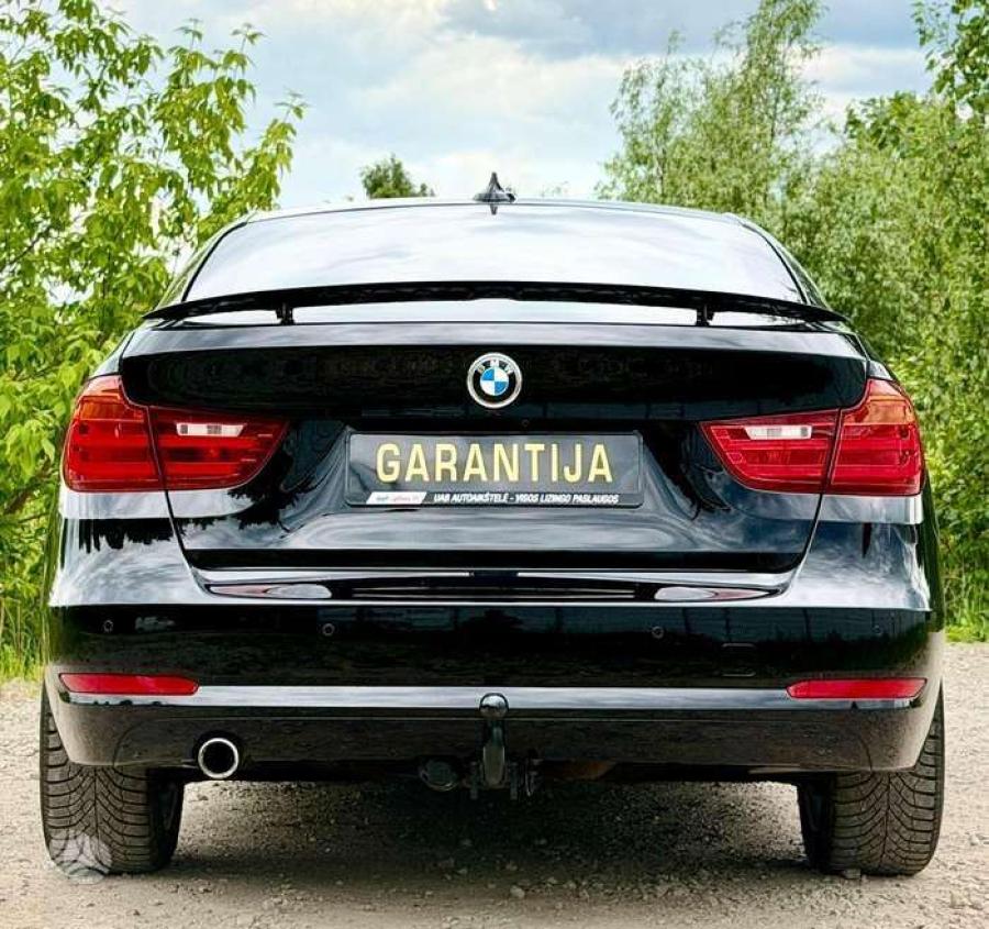 Melns BMW 320 Gran Turismo 2013 Šauļi, ar dzinēja tilpumu 2.00 L un nobraukumu 265 tūkst. km par 12200 €, foto 7 vietnē AUTOMOTO.COM.LV
