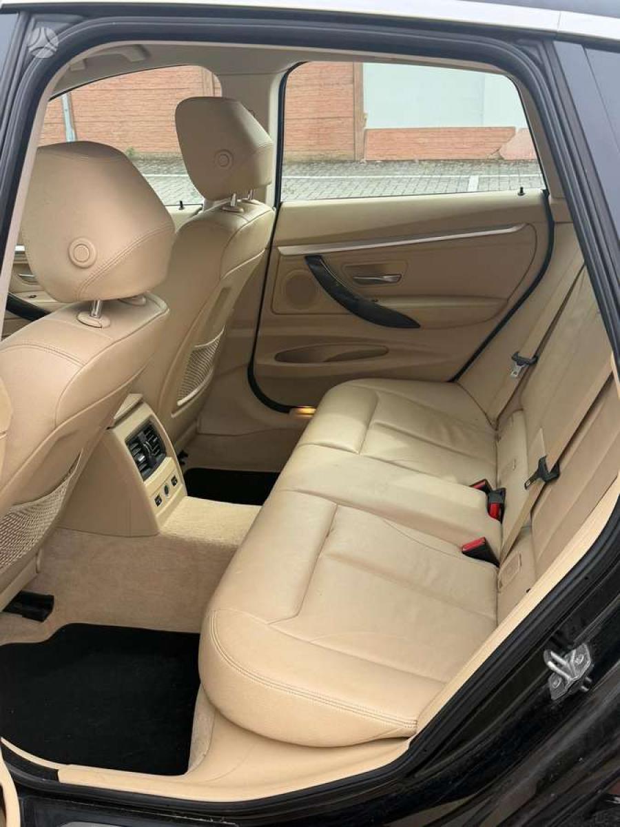 Melns BMW 320 Gran Turismo 2013 Šauļi, ar dzinēja tilpumu 2.00 L un nobraukumu 290 tūkst. km par 7100 €, foto 10 vietnē AUTOMOTO.COM.LV