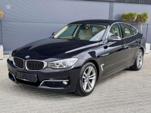Melns BMW 320 Gran Turismo 2013 Šauļi, ar dzinēja tilpumu 2.00 L un nobraukumu 290 tūkst. km par 7950 €, foto  vietnē AUTOMOTO.COM.LV