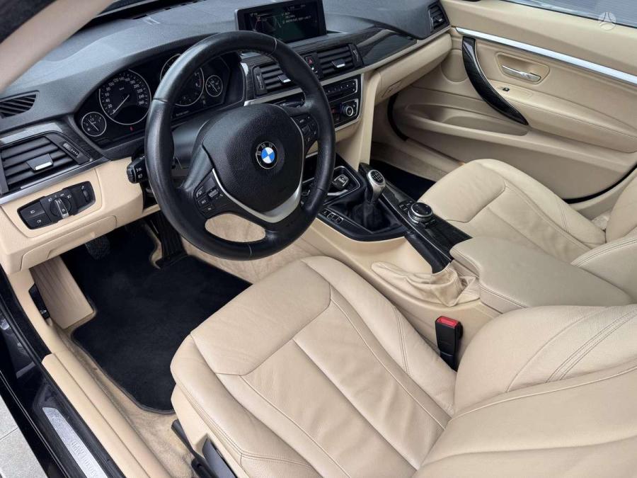 Black BMW 320 Gran Turismo 2013 in Siauliai, with an engine capacity of 2.00 L and mileage of 290 thousand km for 7950 €, photo 16 on AUTOMOTO.COM.LV