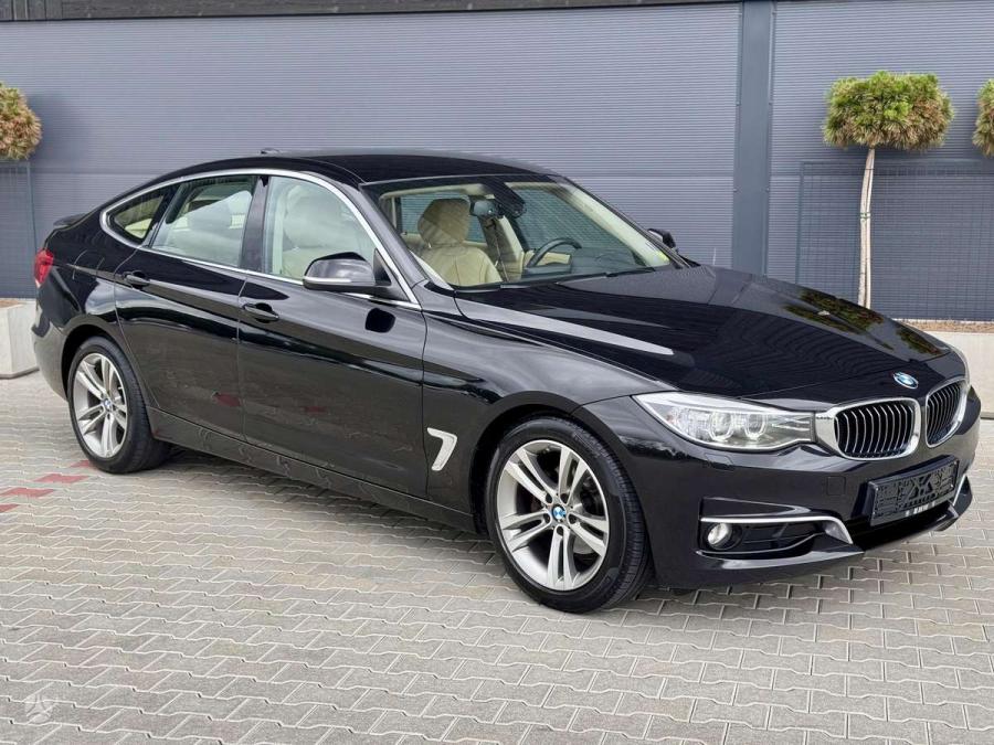 Черный БМВ 320 Gran Turismo 2013 в Шяуляй, объемом двигателя 2.00 л и пробегом 290 тыс. км за 7950 €, фото 1 на AUTOMOTO.COM.LV