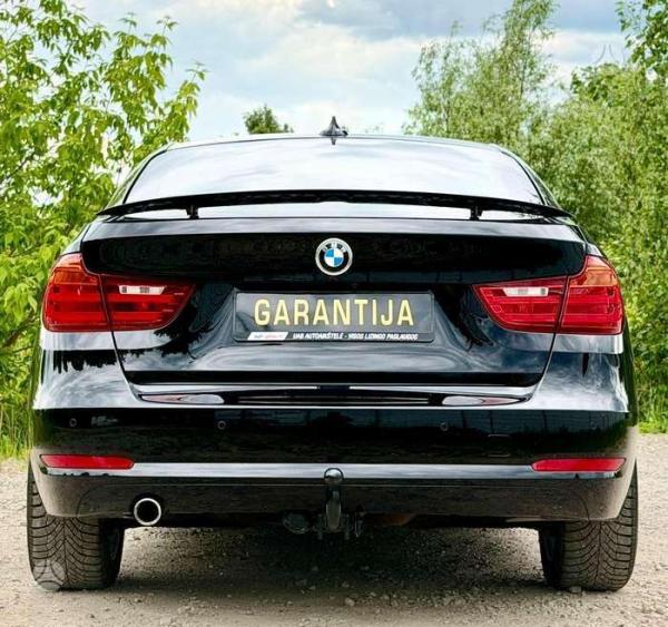 Melns BMW 320 Gran Turismo 2013 Šauļi, ar dzinēja tilpumu 2.00 L un nobraukumu 265 tūkst. km par 12200 €, foto 6 vietnē AUTOMOTO.COM.LV