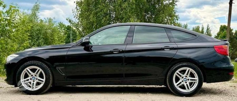 Melns BMW 320 Gran Turismo 2013 Šauļi, ar dzinēja tilpumu 2.00 L un nobraukumu 265 tūkst. km par 12200 €, foto 14 vietnē AUTOMOTO.COM.LV