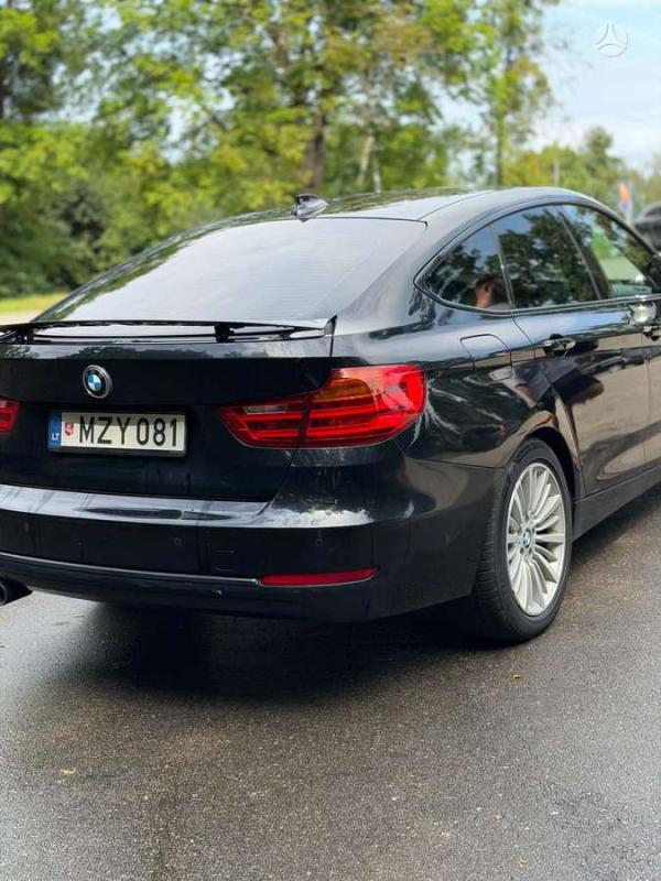 Black BMW 320 Gran Turismo 2013 in Kaunas, with an engine capacity of 2.00 L and mileage of 246 thousand km for 9900 €, photo 6 on AUTOMOTO.COM.LV