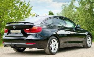 Melns BMW 320 Gran Turismo 2013 Šauļi, ar dzinēja tilpumu 2.00 L un nobraukumu 265 tūkst. km par 12200 €, foto 6 vietnē AUTOMOTO.COM.LV