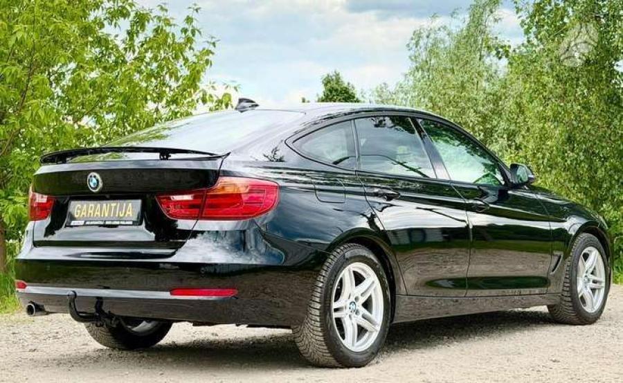 Melns BMW 320 Gran Turismo 2013 Šauļi, ar dzinēja tilpumu 2.00 L un nobraukumu 265 tūkst. km par 12200 €, foto 6 vietnē AUTOMOTO.COM.LV