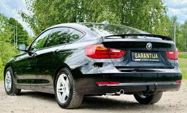 Black BMW 320 Gran Turismo 2013 in Siauliai, with an engine capacity of 2.00 L and mileage of 265 thousand km for 12200 €, photo 5 on AUTOMOTO.COM.LV