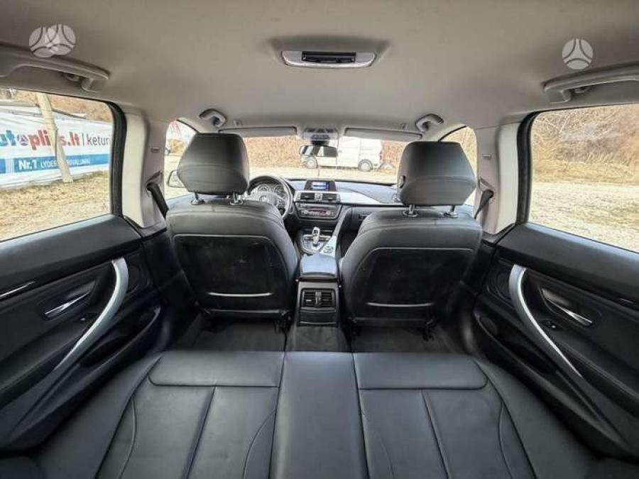 Black BMW 320 Gran Turismo 2013 in Siauliai, with an engine capacity of 2.00 L and mileage of 265 thousand km for 12200 €, photo 28 on AUTOMOTO.COM.LV