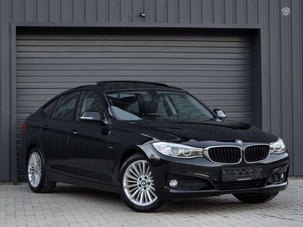 Black BMW 320 Gran Turismo 2014 in Kaunas, with an engine capacity of 2.00 L and mileage of 257 thousand km for 11200 €, photo 1 on AUTOMOTO.COM.LV