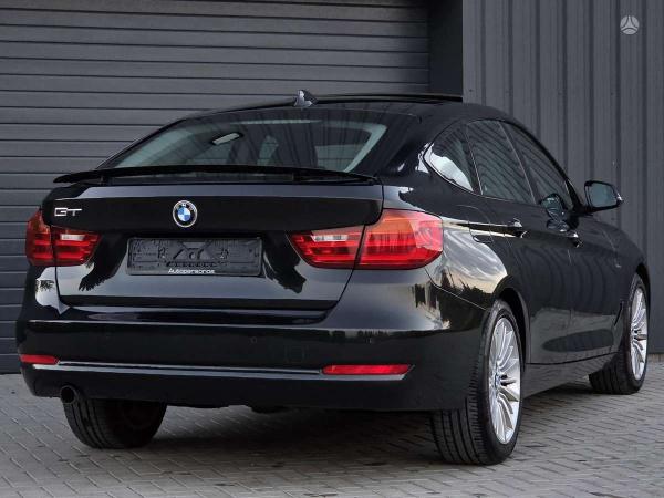 Black BMW 320 Gran Turismo 2014 in Kaunas, with an engine capacity of 2.00 L and mileage of 257 thousand km for 11200 €, photo 4 on AUTOMOTO.COM.LV