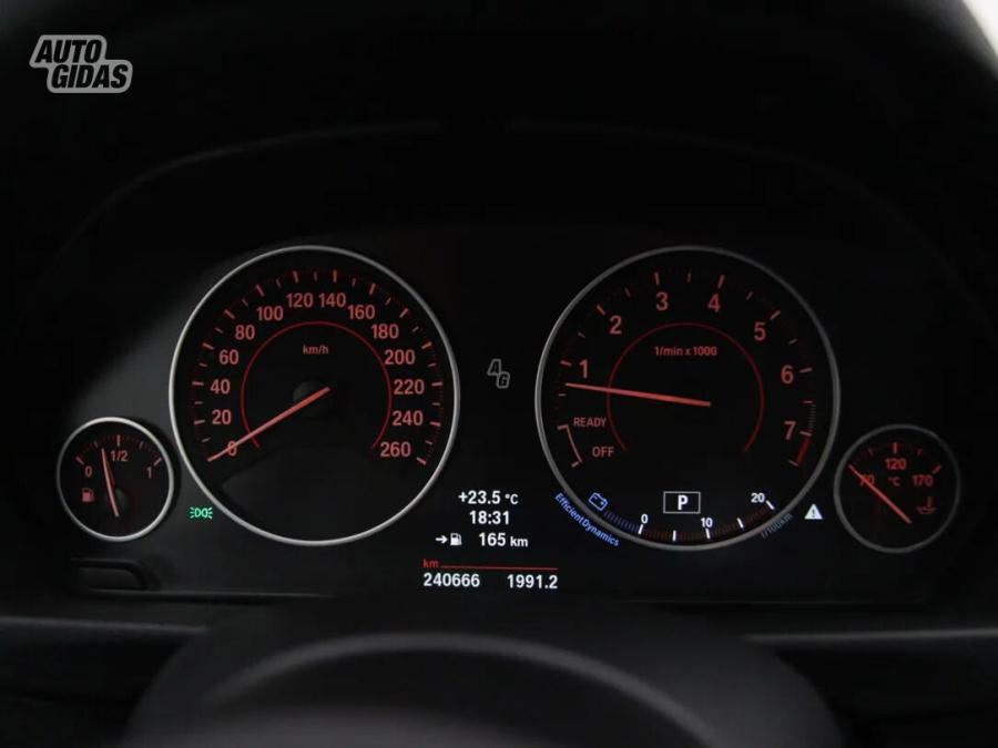 Черный БМВ 320 Gran Turismo 2014 в Вильнюс, объемом двигателя 2.00 л и пробегом 241 тыс. км за 12399 €, фото 20 на AUTOMOTO.COM.LV