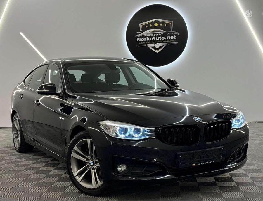Черный БМВ 320 Gran Turismo 2014 в Мариямполе, объемом двигателя 2.00 л и пробегом 365 тыс. км за 7999 €, фото 1 на AUTOMOTO.COM.LV