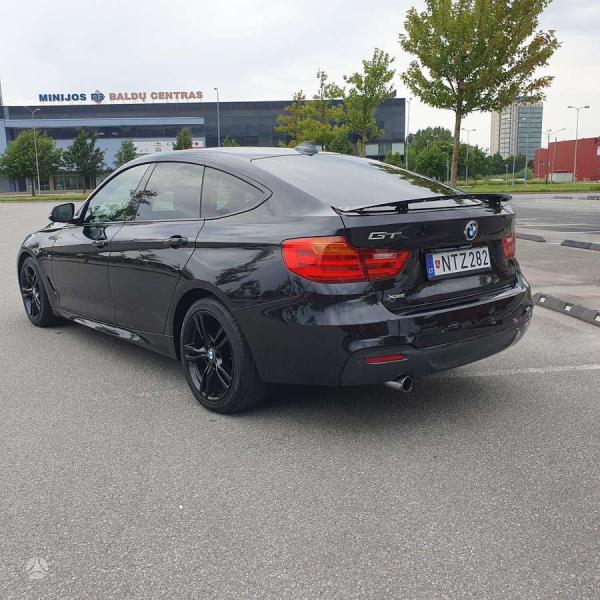 Black BMW 320 Gran Turismo 2014 in Klaipeda, with an engine capacity of 2.00 L and mileage of 191 thousand km for 12600 €, photo 5 on AUTOMOTO.COM.LV